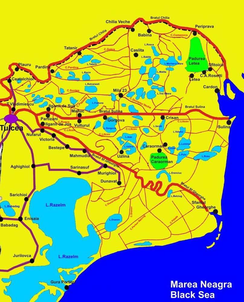Azi vom continua excursia noastră. O să ajungem în Delta Dunării.