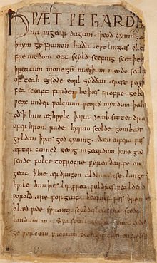 Inglés antiguo o anglosajón (449).