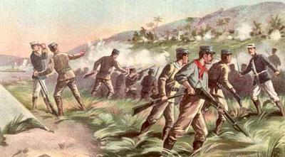 This is an image in the year 1898 when the Americans came to Puerto ...