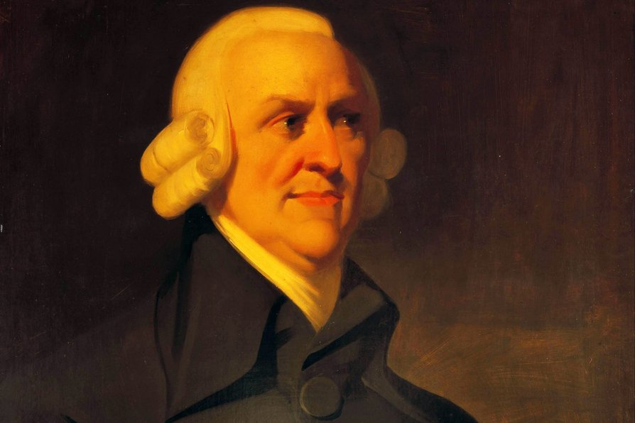 Adam Smith (1723-1790) (Kirkcaldy, Scotland)