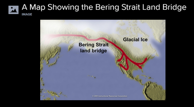 Some think the earliest people traveled from Asia to North America ...