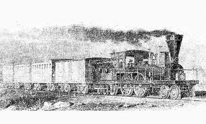 A train in the !850s