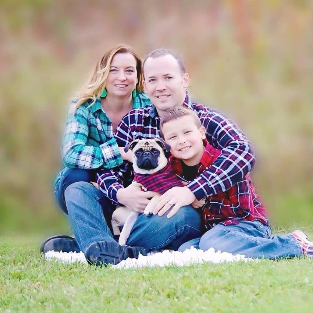 This is a picture of my family. This is a primary source.