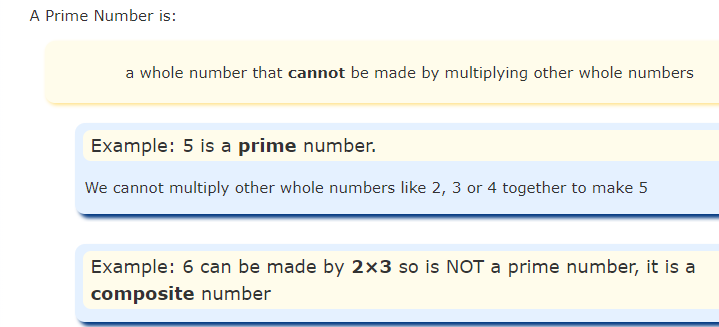 What is a prime number?
