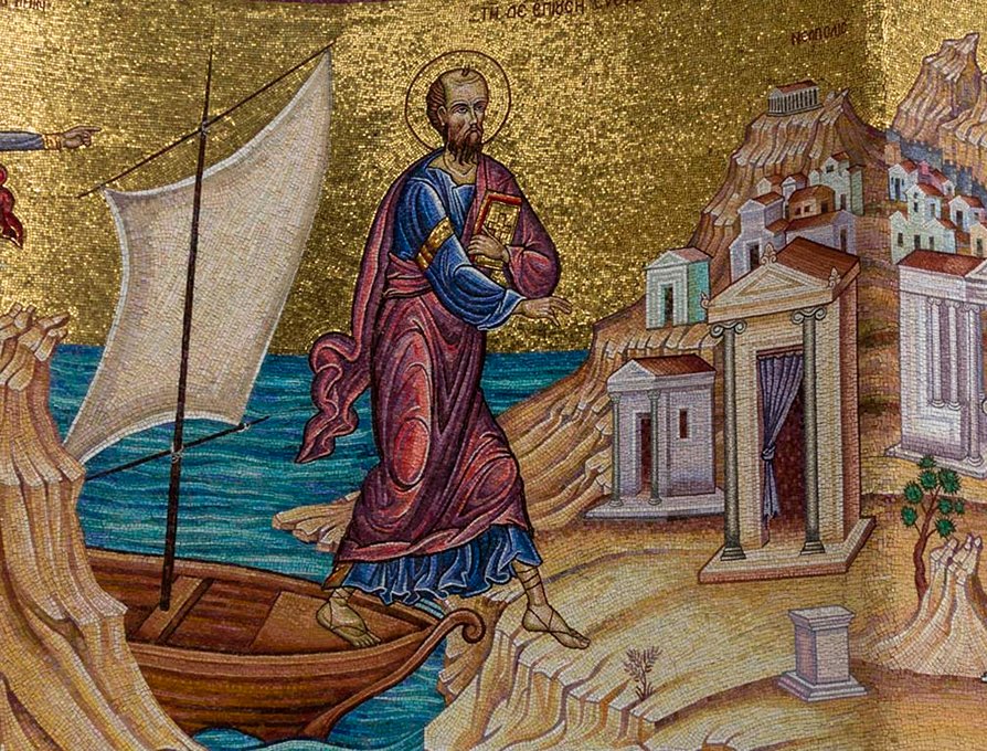 Paul journeying through Macedonia and Greece - Acts 20:1-6