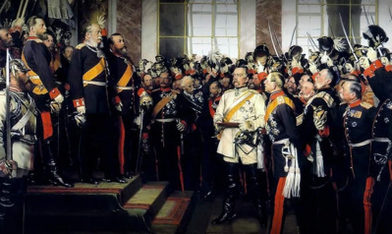 The becoming of Germany 1880s.