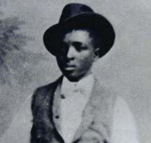 George Washington Carver as a young boy.