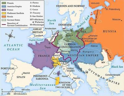 Europe after the Congress of Vienna