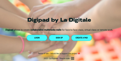 DigiPad by La Digitale is a open-source tool that allows the creation ...
