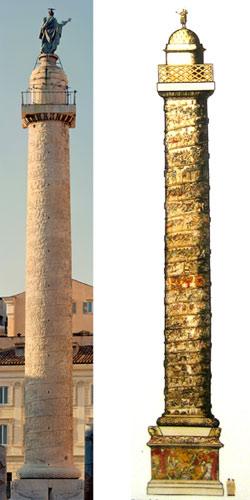 Colonna traiana (originariamente colorata)
