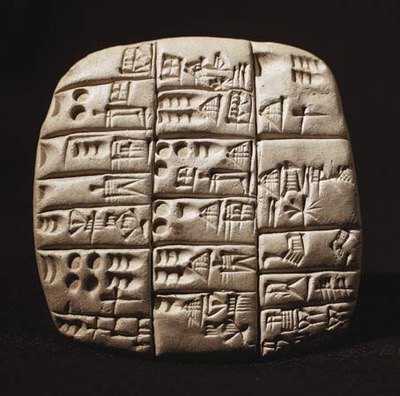 The Sumerians also were one of the first civilizations to have writing ...