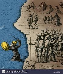 1532- Vasco Nunez de Balboa crossed the lsthmus of Panama for Spain