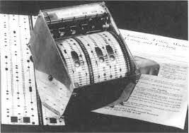 Sydney Pressey's first teaching machine, the 'Automatic Teacher'.