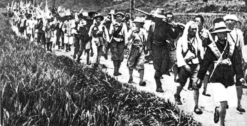 October 1934 – October 1936- Long March