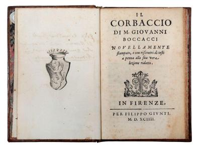 Il "Filocolo", opera del periodo napoletano