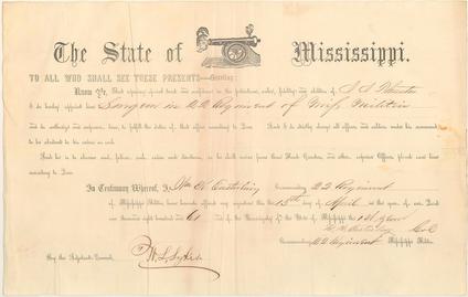 1861: Mississippi seceded from the Union, joining the Confederacy.