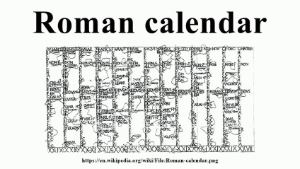 Roman Calender