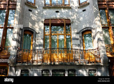 La Casa Solvay fue construida por Victor Horta entre los años 1894 y 1903.