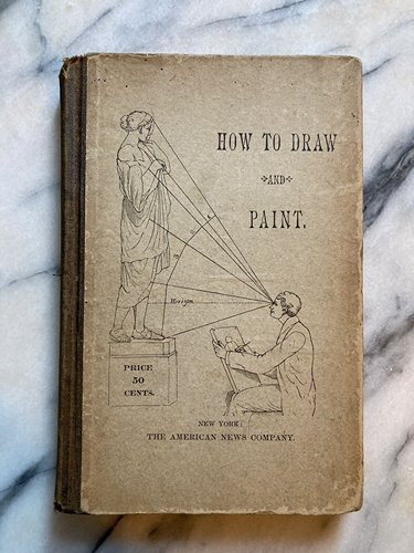 Painting Book used in the 1880's