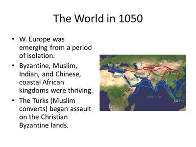 The World in 1050
