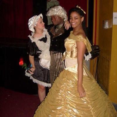 I starred in many plays at college, including Beauty and the Beast!