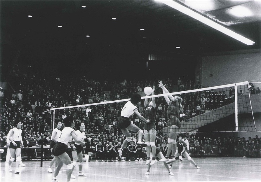 In 1964 volleyball was introduced to the Olympic games in Tokyo.