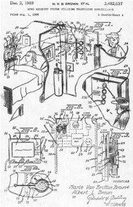 Brown's patent for her home security system invention