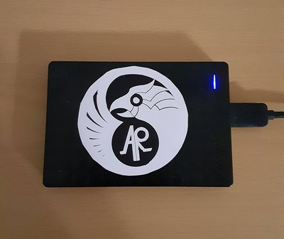 24 may 2024 scp 5560 is a black 1 tb external hard drive labeled with ...