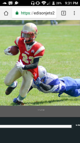 2017: I am now 13, and I moved to South Edison's football team. This is ...