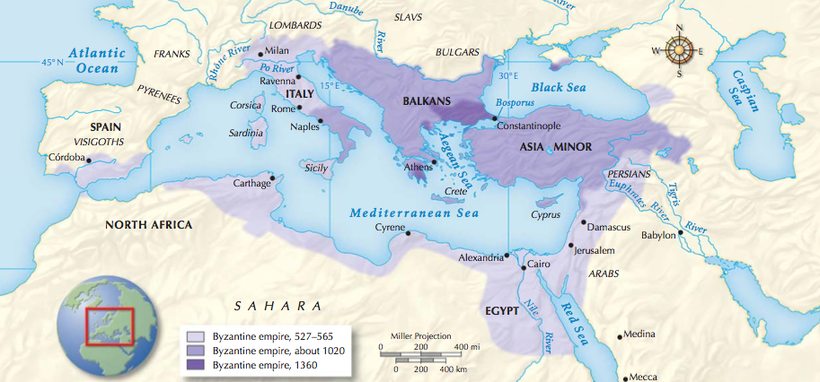 Byzantine Decline (1071-1453 CE)