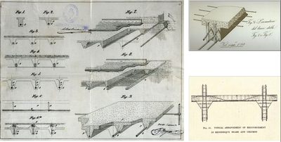 THE HENNEBIQUE SYSTEM(Francois Hennebique), patented 1892