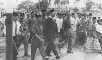 Daud Beureuh and his supporters of Darul Islam