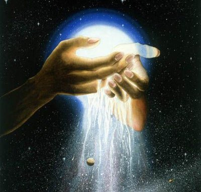 God then commanded that there be light and there was light.