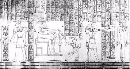 Secondary Source - Sketch of Divine Birth Scene is located in the ...