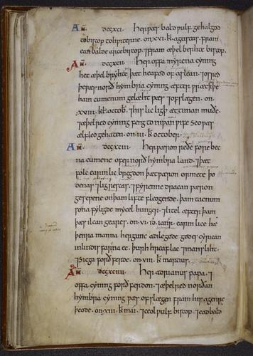 Anglo-Saxon Chronicles entry for 793 C.E.