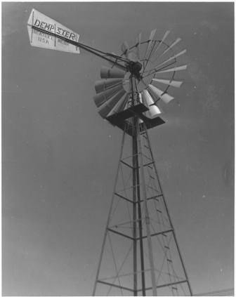 1872: The first metal windmill was created