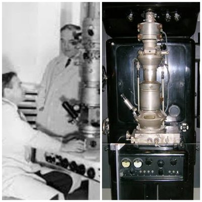 MICROSCOPIO ELECTRONICO-HELMUT RUSKA