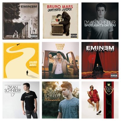 Cathrine likes a mixture of country singers, british singers, r&b ...