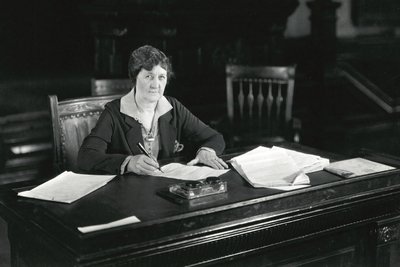 Miriam "Ma" Ferguson, first female governor of Texas