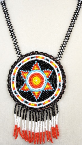 This is a picture of the jewelry that the women made and wore.