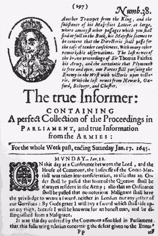 1640, English Civil War Begins