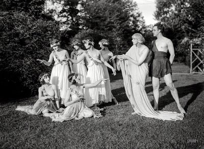 Ted Shawn and Ruth St. Denis with dancers such as Louise Brooks and ...