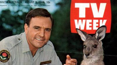 Actor Ed Devereaux and Skippy on the cover of TV Week in 1968 http ...