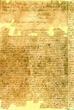 Olive Branch Petition 1775
