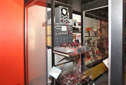 This is a recreation of the system that the first video game was played ...