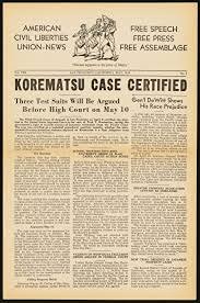 Korematsu v. United States, 1944