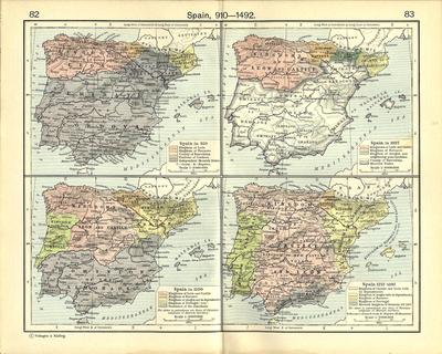 Spain Unification Map