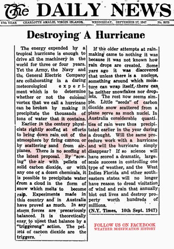 Credit: Weather Modification History