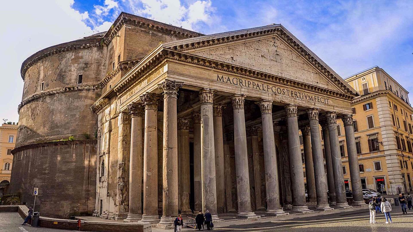 The original version of this was built during Augustus in 27 BC, but ...