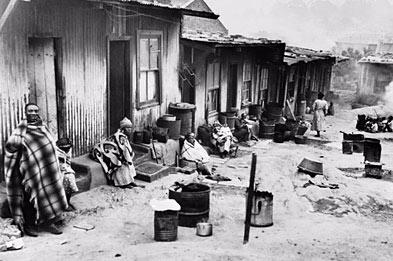 Homelands in South Africa during Apartheid.